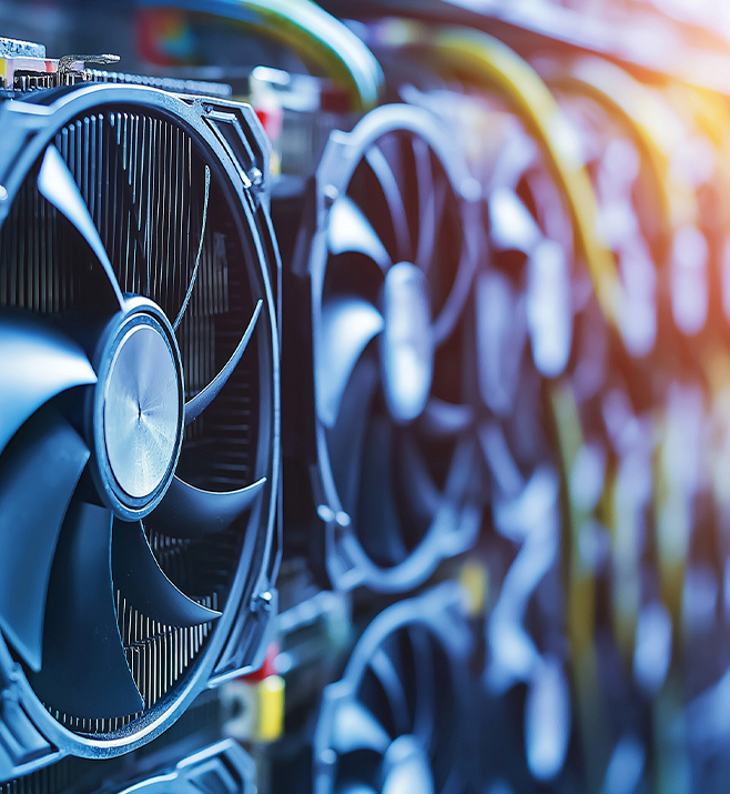 Data Mining Cooling | Direct Dielectric Fluid Cooling | AXH air-coolers